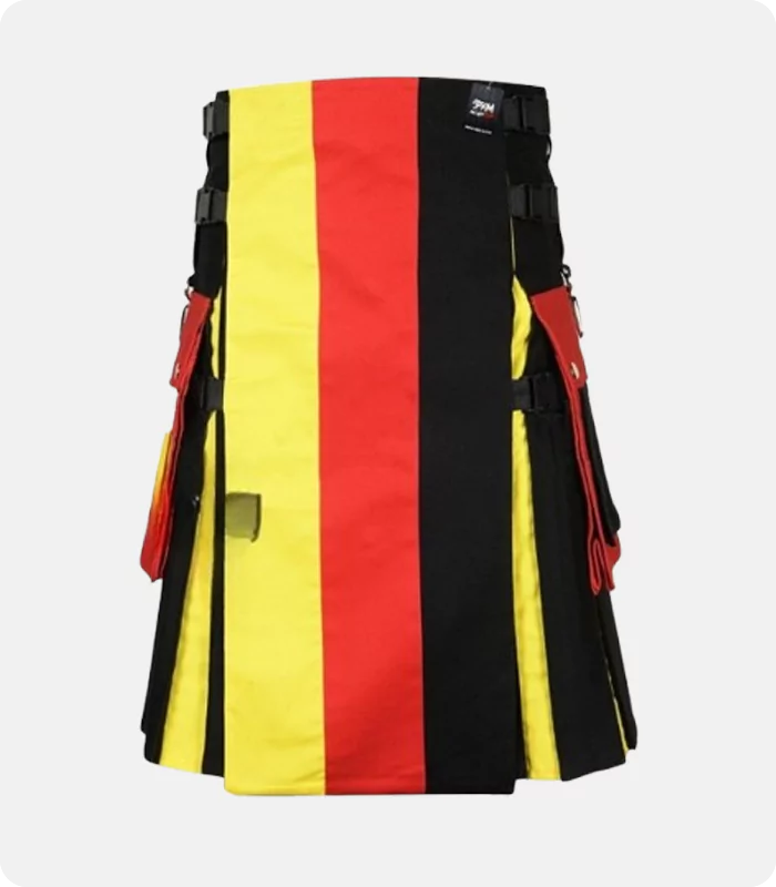 Classic German Flag Kilt – Stylish & Customisable